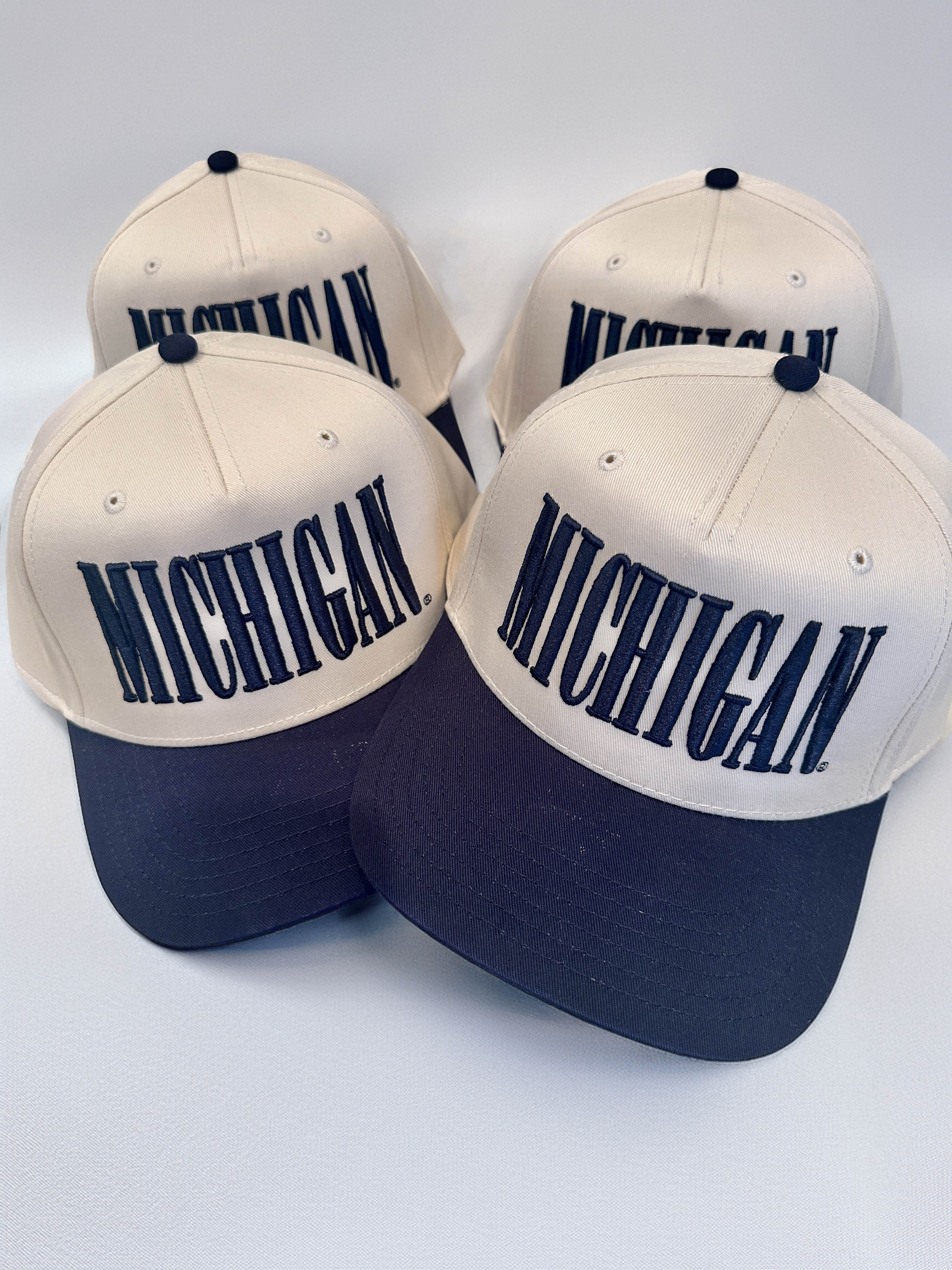 Michigan Stretch Contrast Cap – Recess Apparel LLC