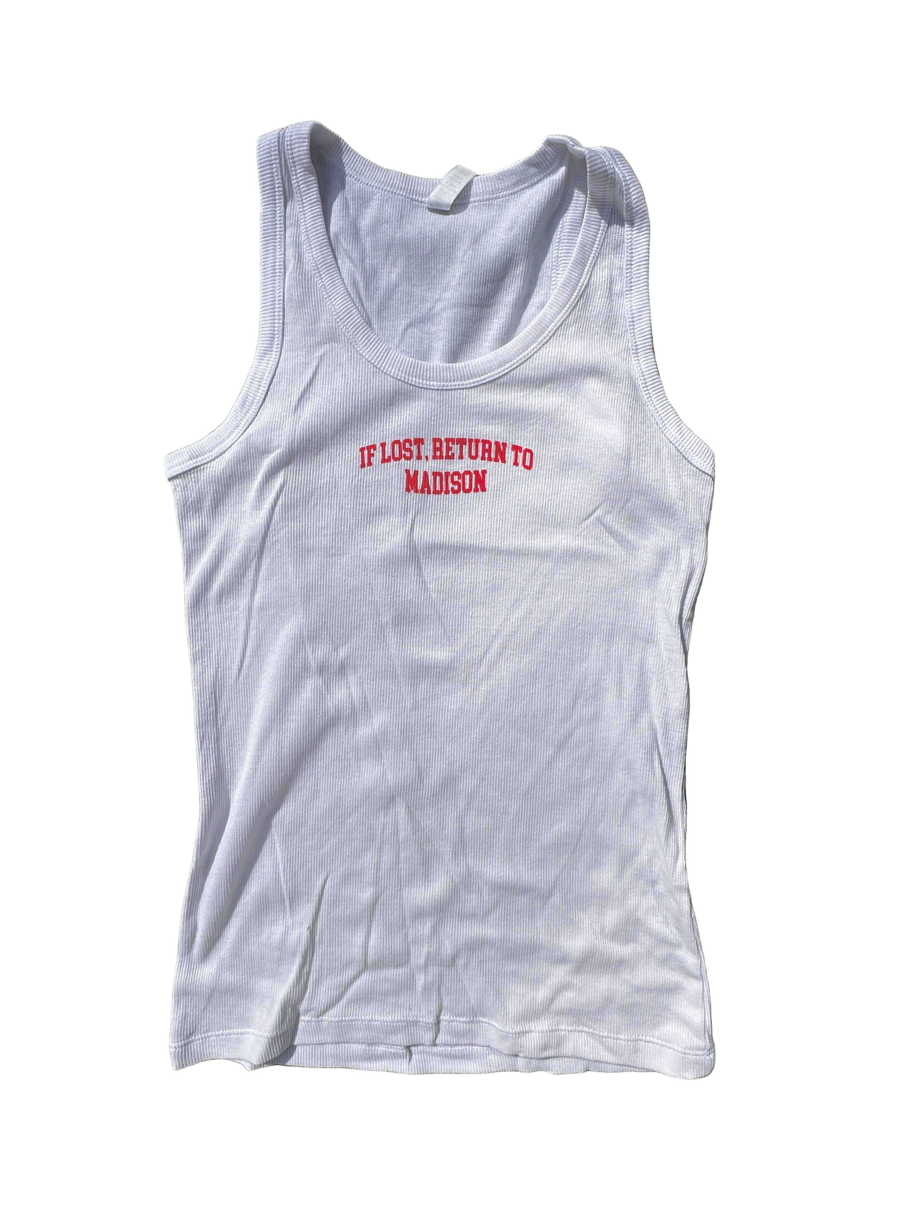 Return To Madison Ribbed Tank – Recess Apparel