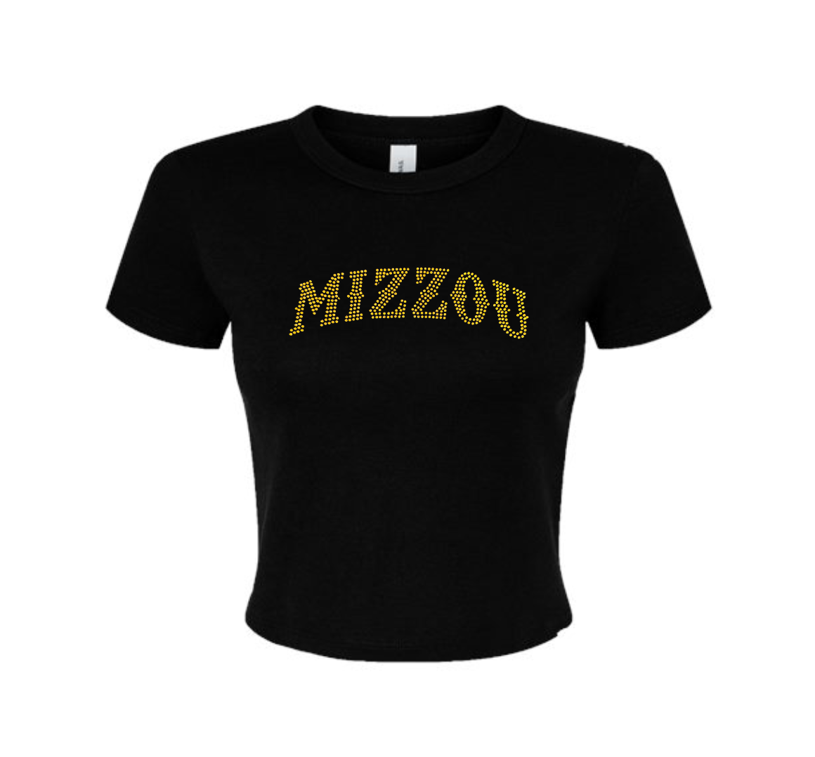 Mizzou Rhinestone Freshman Tee – Recess Apparel LLC
