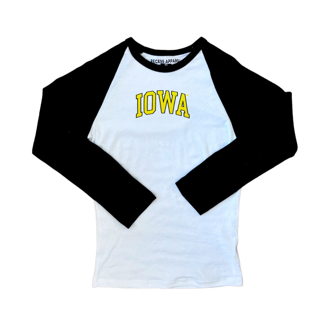 Iowa Block Outfield Tee – Recess Apparel