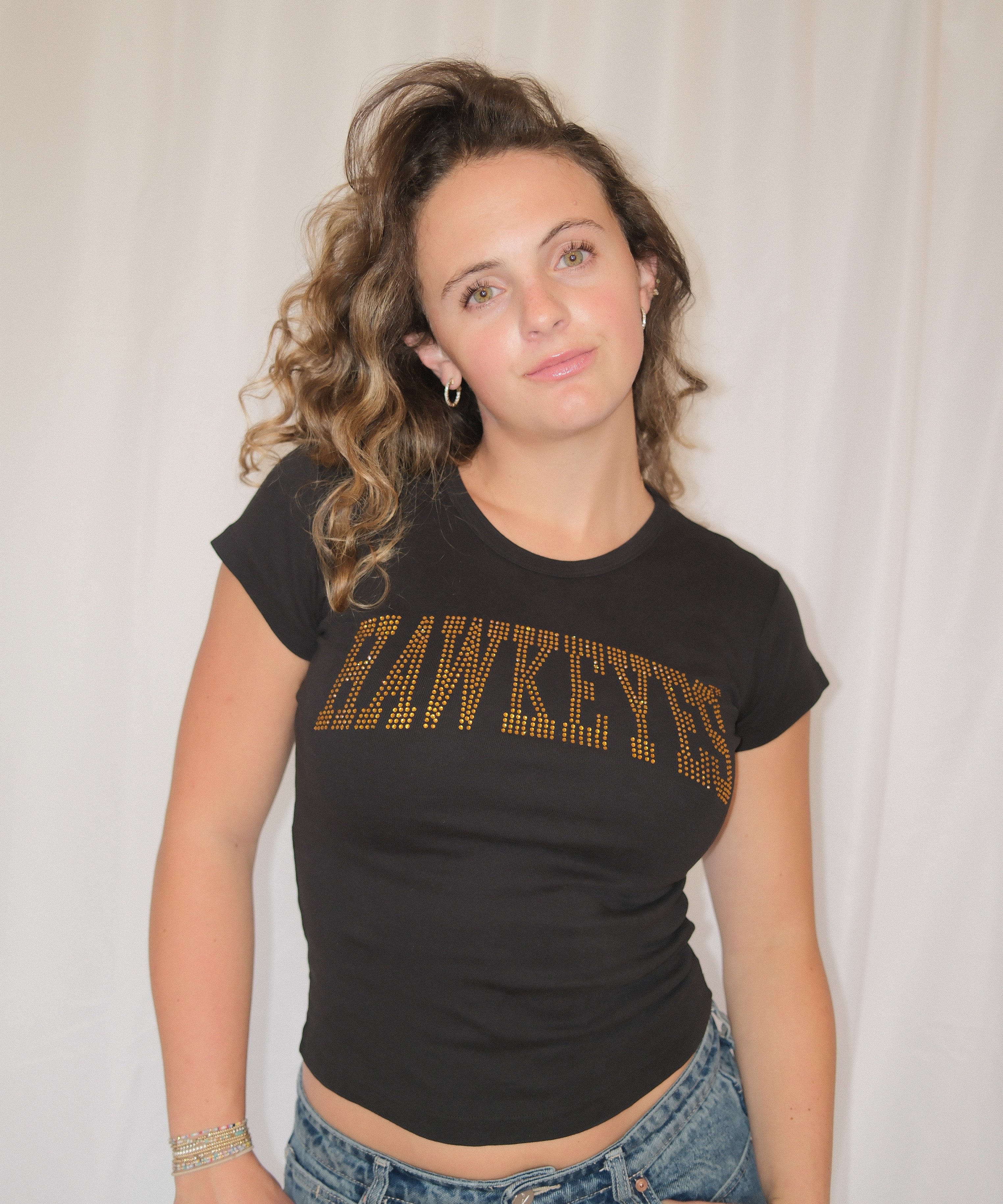 Hawkeyes Rhinestone Heritage Tee – Recess Apparel